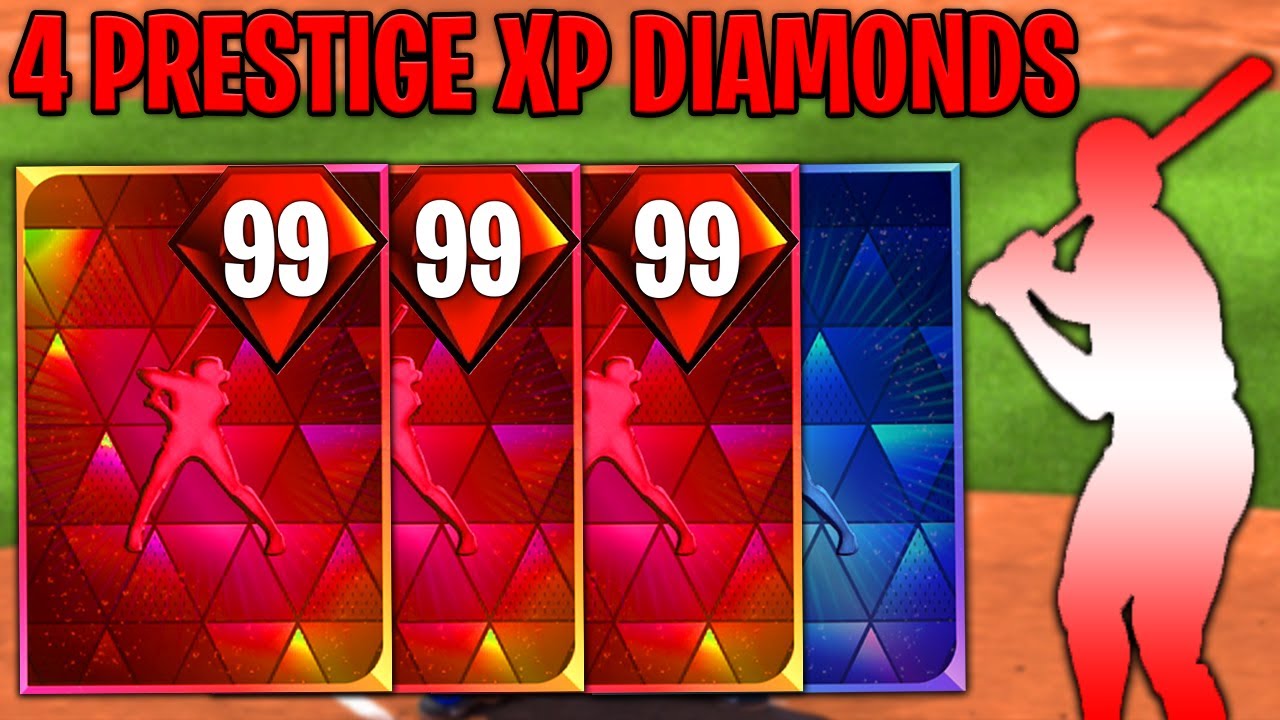 4 PRESTIGE 99 DIAMONDS ON THE TEAM FOR INSANE GAME! MLB The Show 20 ...