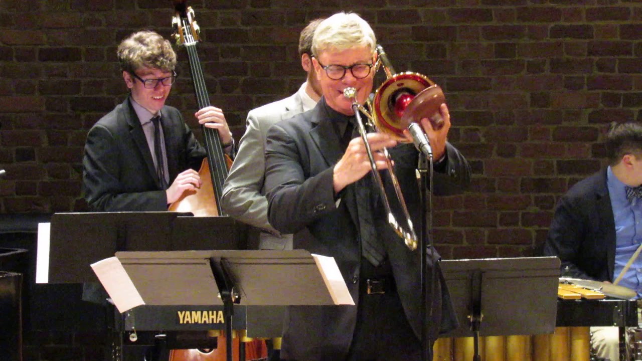 Furman University Jazz Ensemble with Trombonist Rick Simerly 5 - YouTube