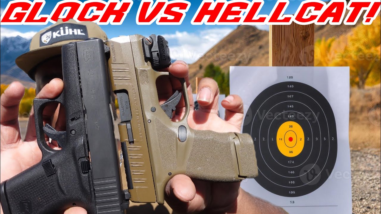 Glock 43 vs Springfield Hellcat: Which One DESERVES the Throne? - YouTube