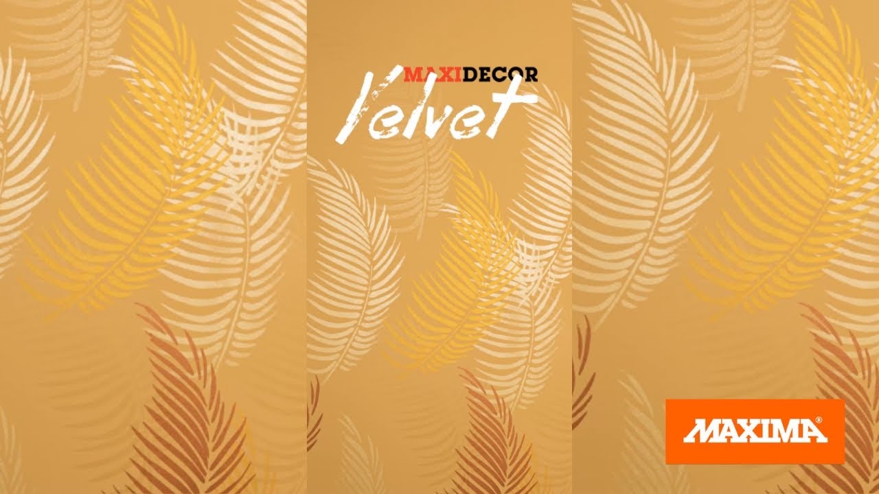 Velvet s použitím šablón a hviezdneho prachu v podobe MAXIDECOR Stars vytvorili zlatý dažďový ...