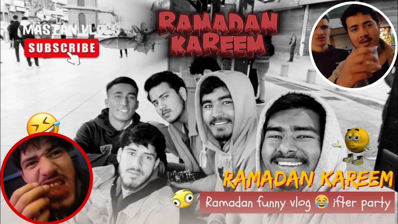 Ramadan funny vlog iftar with friends - YouTube