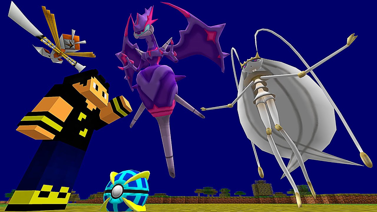 Qual Pokémon Ultra Beast devo Escolher no Minecraft Pixelmon? - YouTube