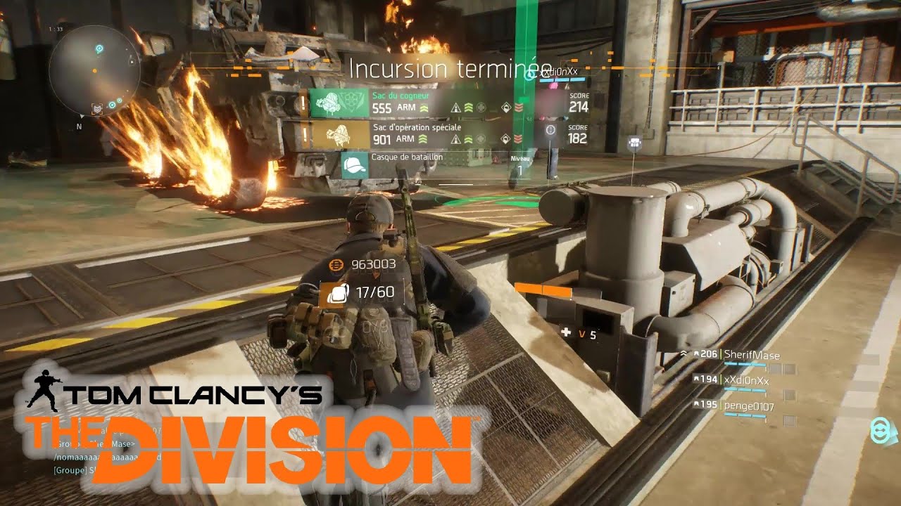 Tom Clancy's The Division : Falcon Lost: Mission Incursion - Niveau ...