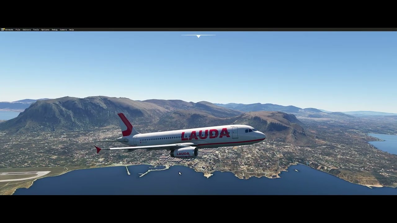 PALERMO TAKEOFF AIRBUS A32 IAE2500 - YouTube