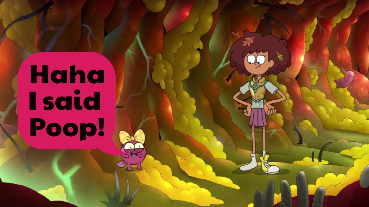 WHO TAUGHT POLLY THE ELDER SWEAR | Amphibia - YouTube