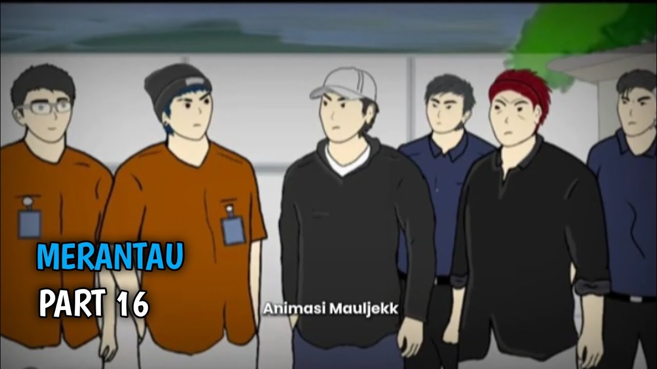MERANTAU PART 16 - Drama Animasi Sekolah - YouTube