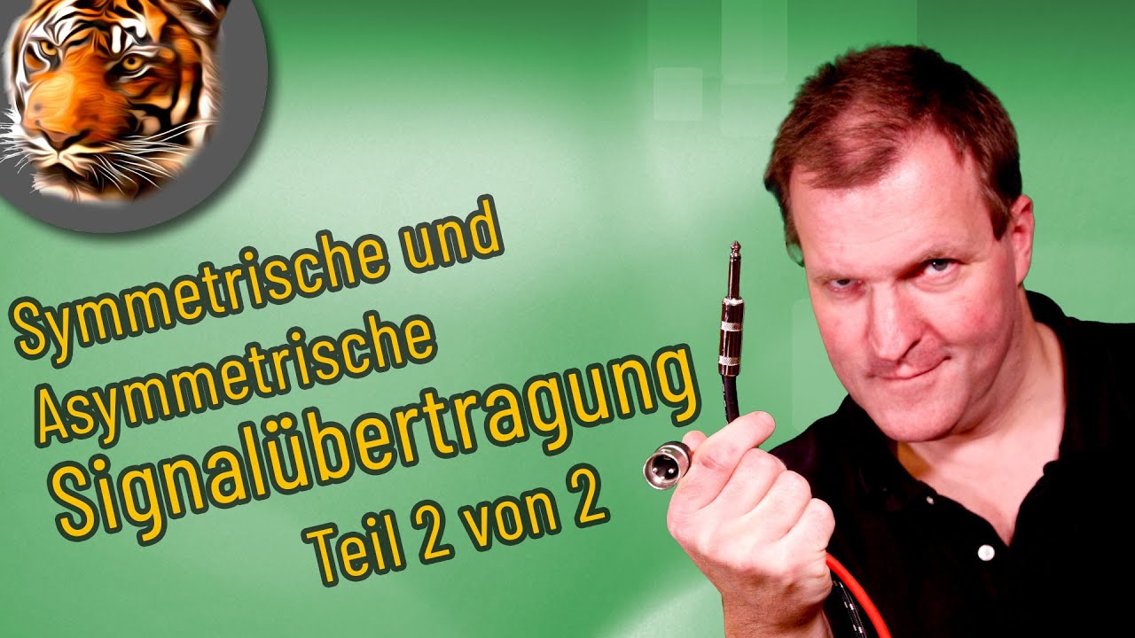 Symmetrische und Asymmetrische Signalübertragung - Teil 2 von 2 - YouTube