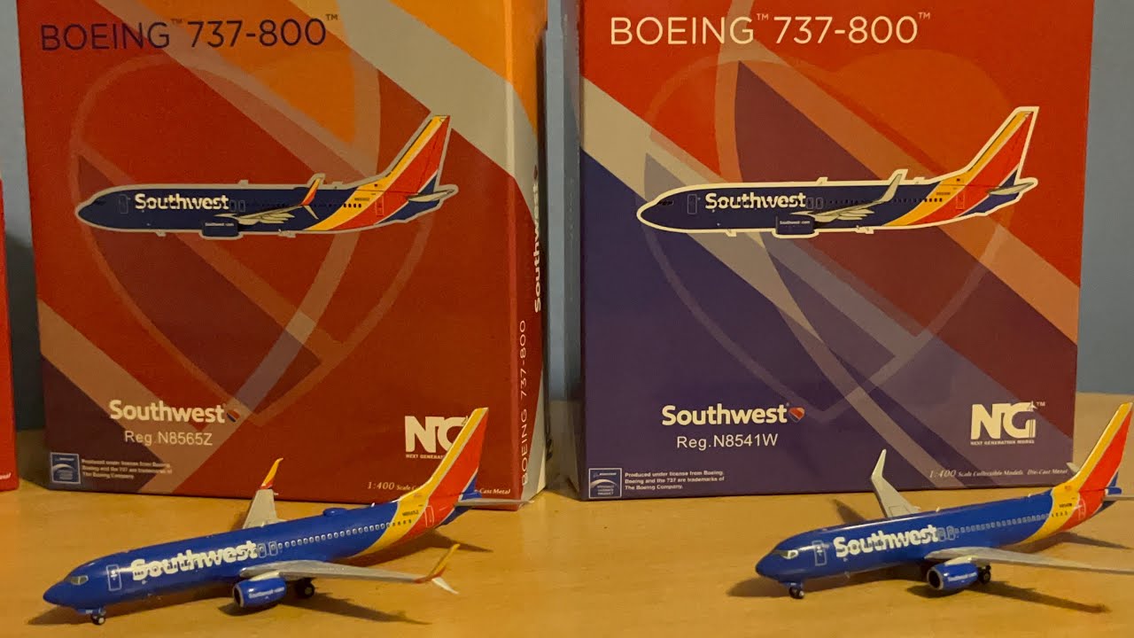 Massive NG Models Southwest Unboxing - YouTube