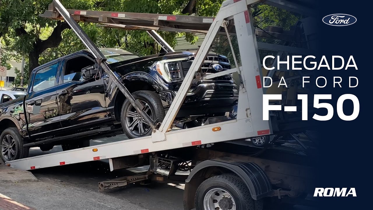Chegada da Nova Ford F-150 | Roma Ford - YouTube