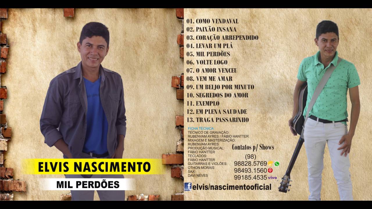 ELVIS NASCIMENTO CD COMPLETO - YouTube