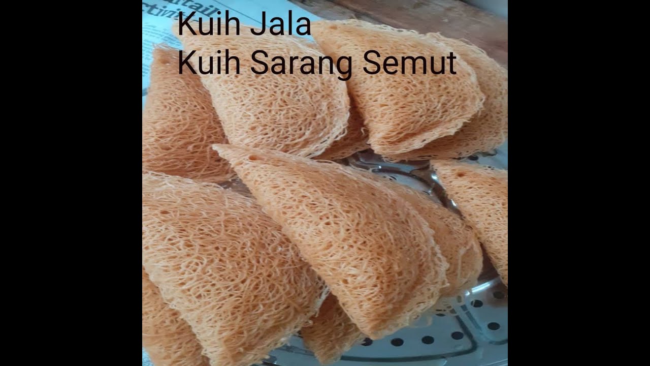 Kuih Jala/Sarang Semut/kuih Karas - YouTube