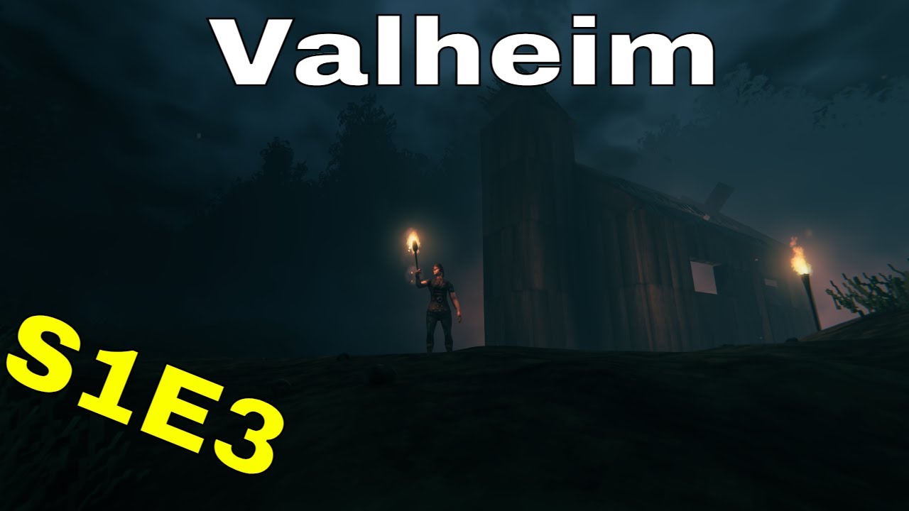 Valheim S1E3 "Best troll base defence" - YouTube