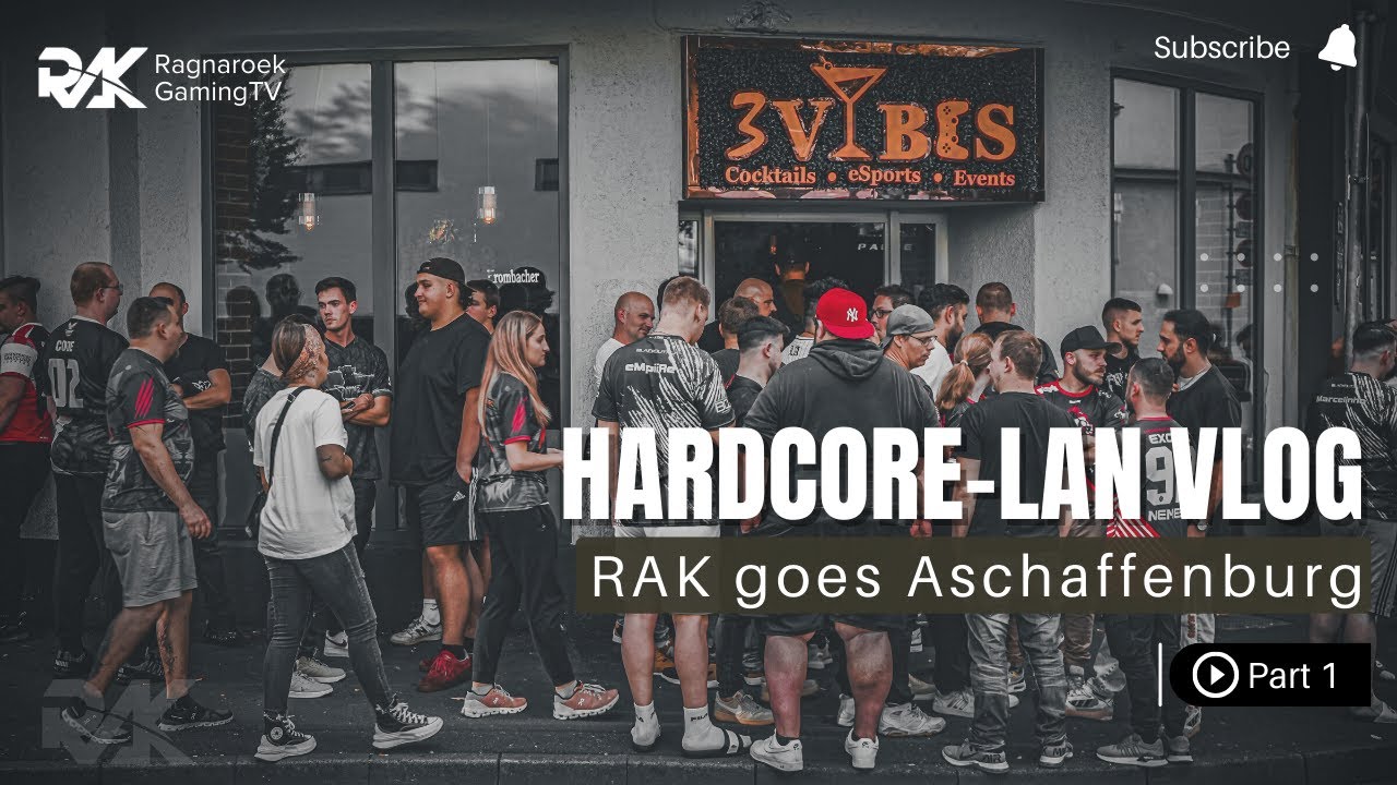 🔥UNSERE ERSTE LAN🔥| Unterwegs mit RAK LIONS - Part 1#WeAreRAK - YouTube
