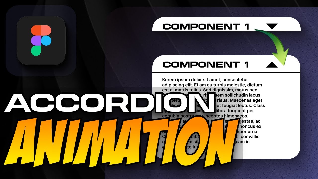 Accordion Animation Effect | Figma | Prototyping - YouTube
