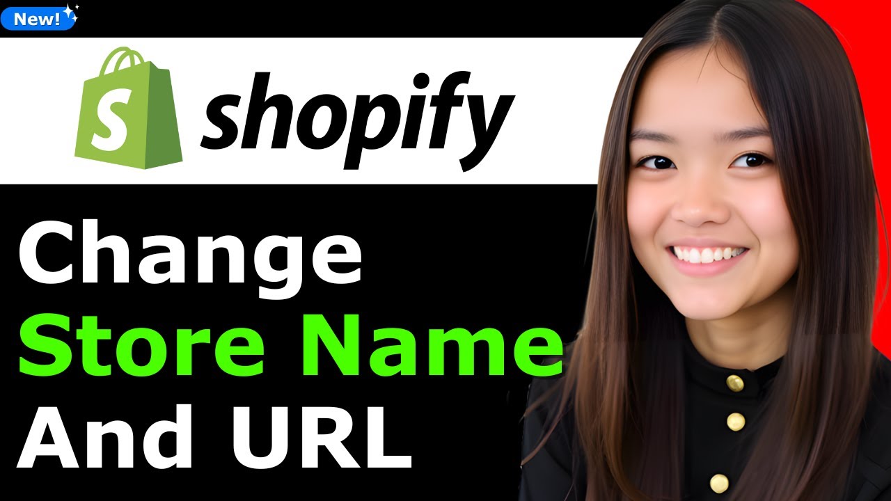 How to Change Your Shopify Store Name and URL 2026 (Step By Step) - YouTube