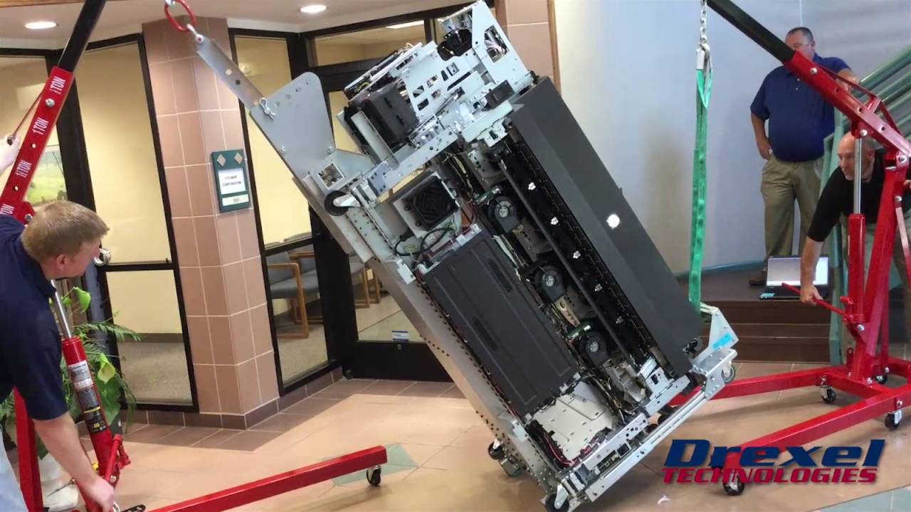 HP Pagewide XL 5000 Tipping Tool Installation - YouTube