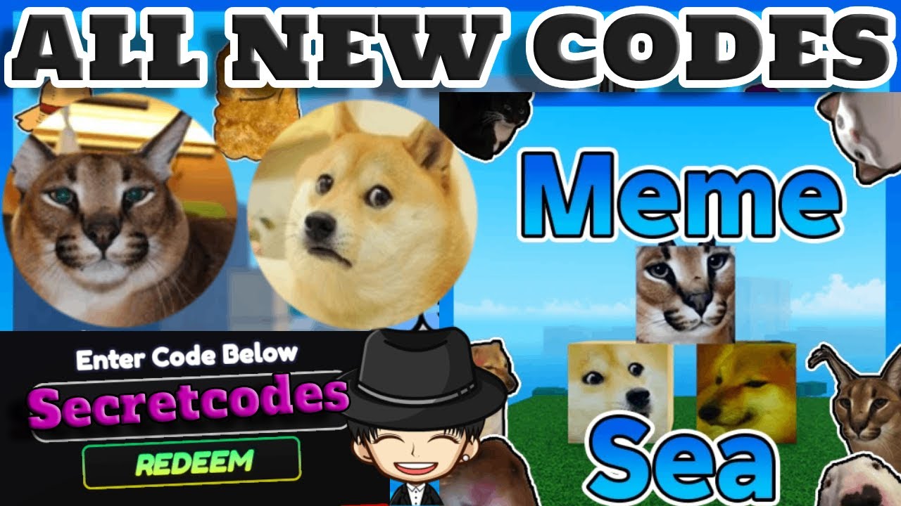 ROBLOX MEME SEA ALL *NEW* SECRET CODES FOR JULY 2024 | ALL CODES FOR MEME SEA - MEME SEA CODES ...