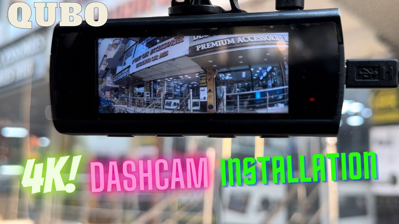 Mg Hector 4k Video Output Dash Cam Installation | QUBO | Hero Group ...