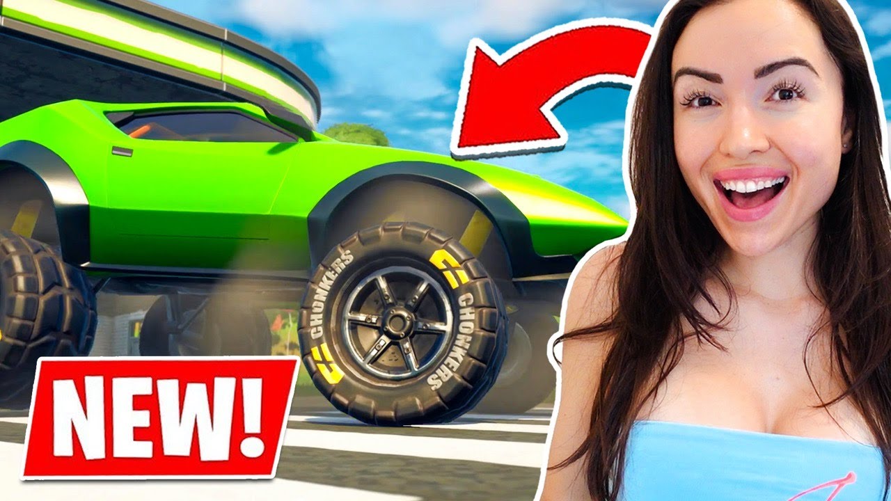 *NEW* UPDATE! MONSTER TRUCKS in FORTNITE! - YouTube