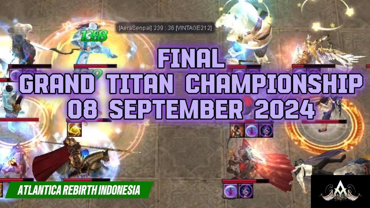 FINAL GRAND TITAN CHAMPIONSHIP 08 SEPTEMBER 2024 ATLANTICAREBIRTH ...