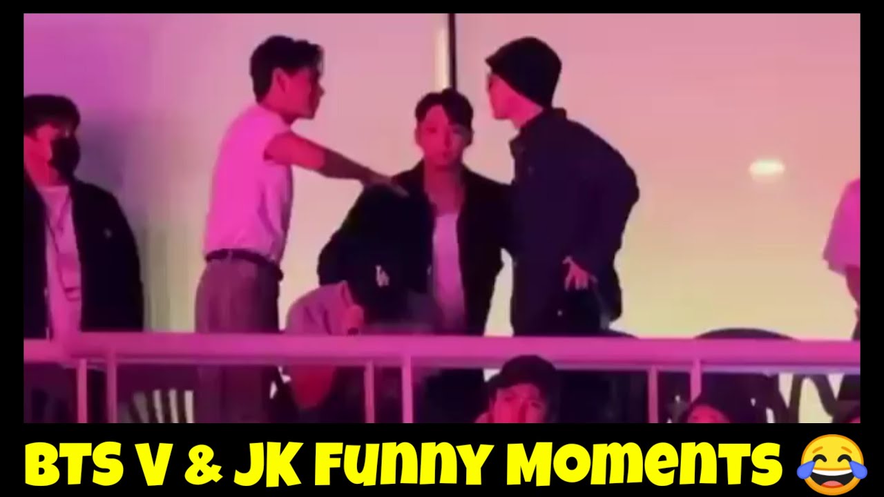 BTS V & JK Funny Moments 😭 | JK Fun With V - YouTube