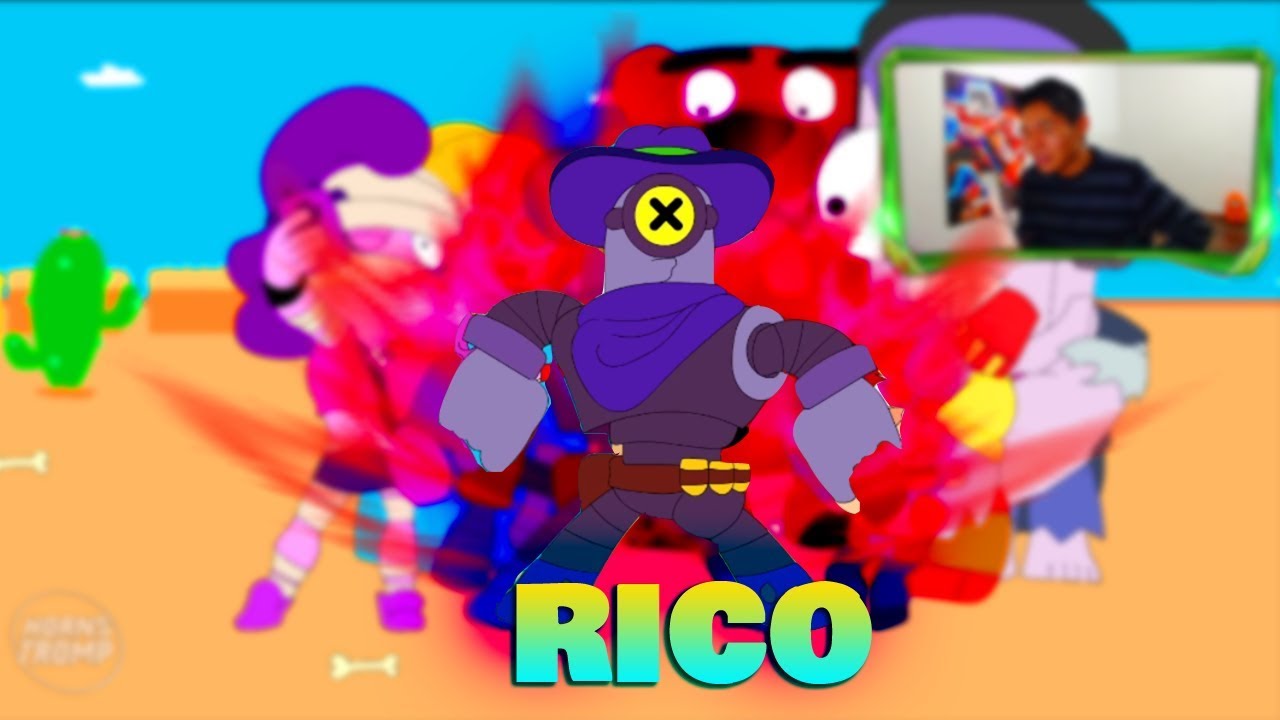 un regalo inesperado rico vs ricochet skin| Brawl stars Animation ...