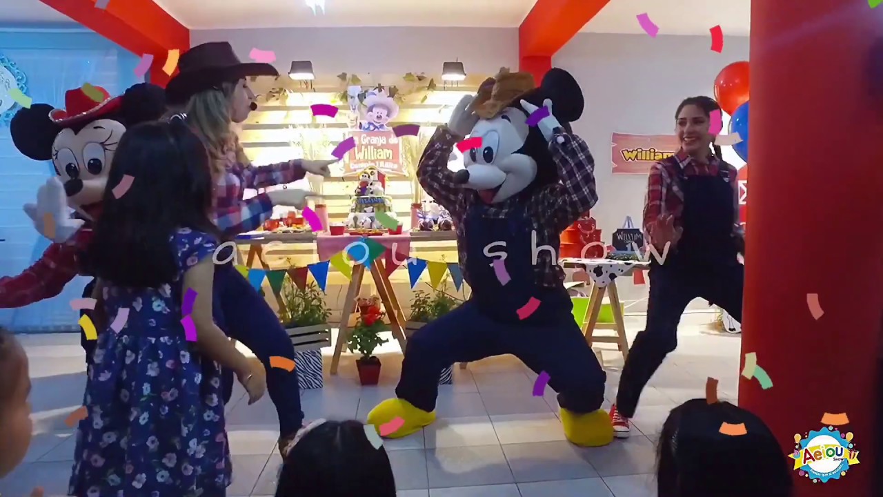 Show La Granja de Mickey - Mickey's Farm - Aeiou Show - YouTube