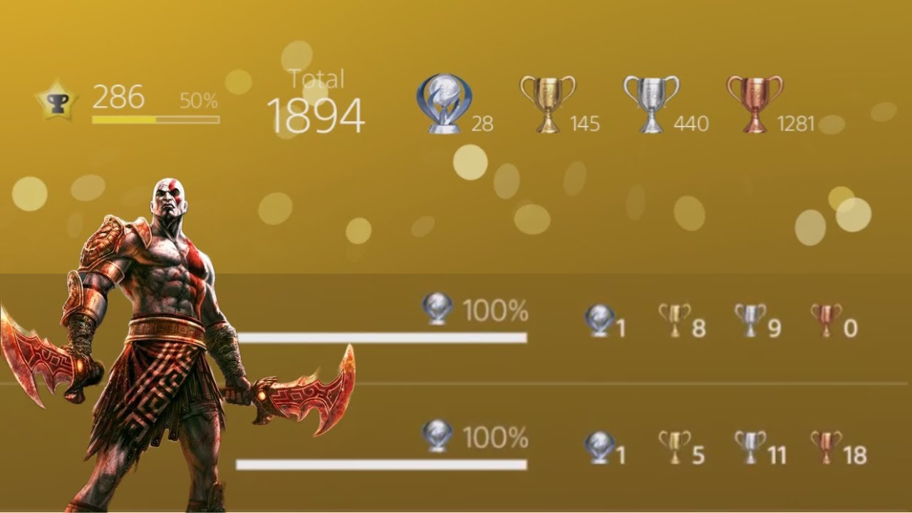 What My Level 286 PSN Account Looks Like! - YouTube