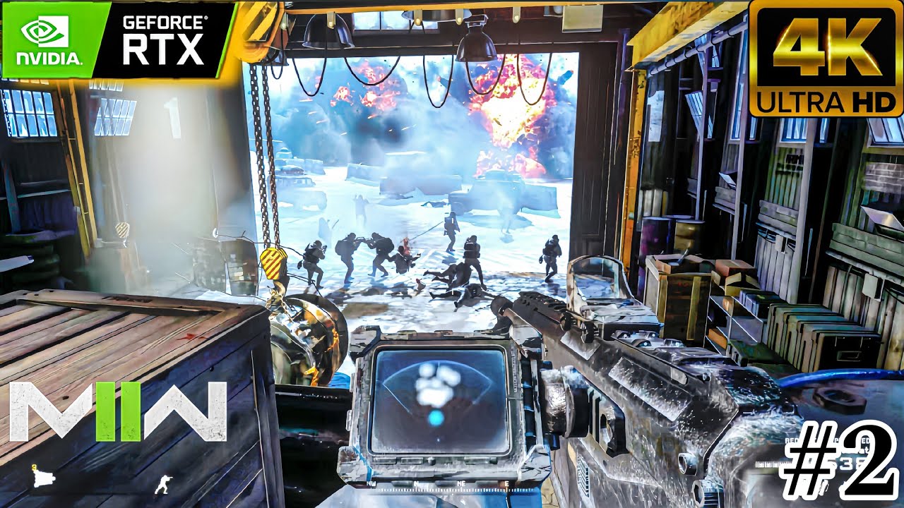 Airbase Attack Kazakhstan Mission |Ultra High Realistic Graphics | COD ...