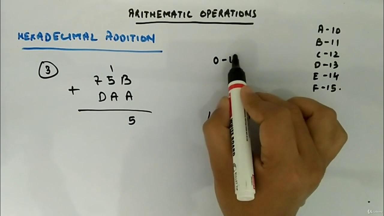 Hexadecimal Addition - Digital Circuits and Logic Design - YouTube