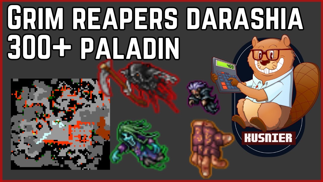 Grim Reapers Darashia | 300+ Paladin | Tibia - YouTube