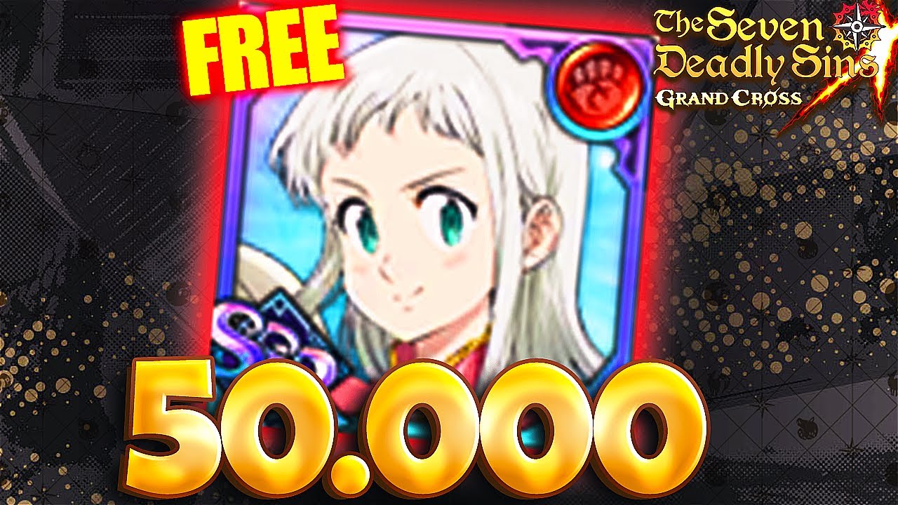 50.000 likes for FREE SSR Ellatte | Seven Deadly Sins: Grand Cross ...