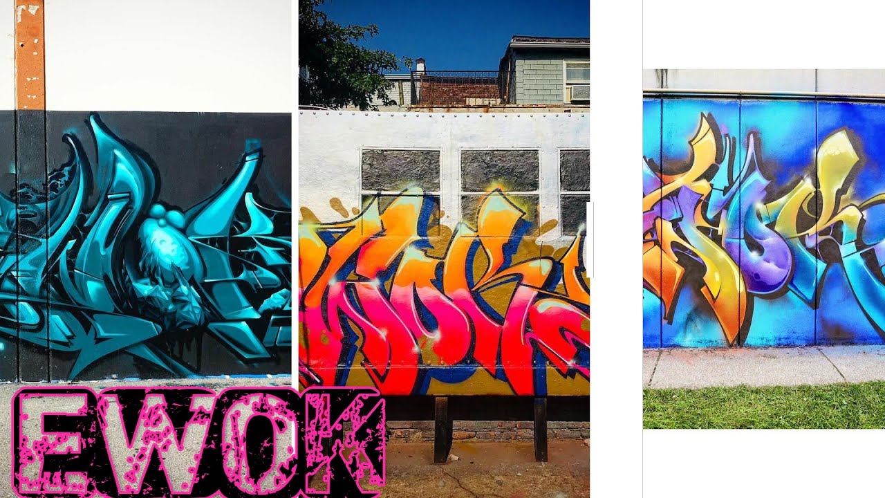 GRAFFITI EWOK - YouTube