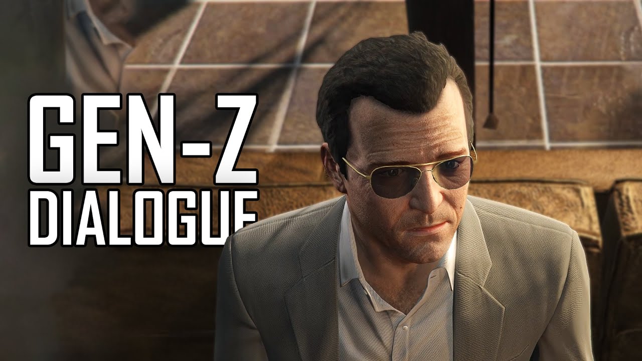 Grand Theft Auto V With Gen Z Dialogue Is Hilarious💀 - YouTube
