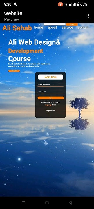 How We Create A Website Using Html And Css Coding Html Webdesign Webprogramming Youtube