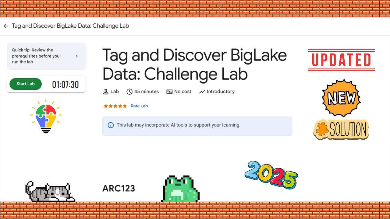 Tag and Discover BigLake Data: Challenge Lab #ARC123 #qwiklabs #biglake #arcade #gcp solution ☁️ ...