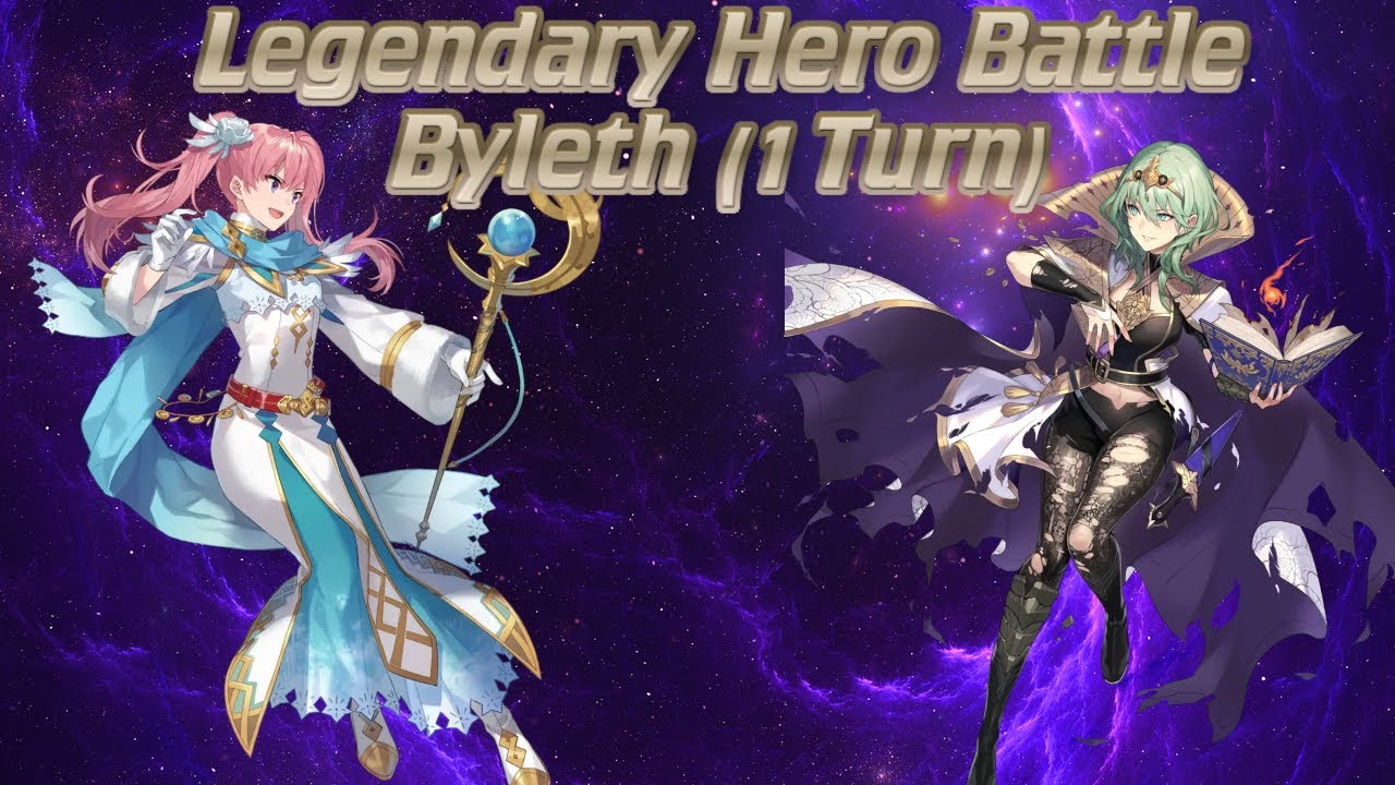 [FEH] Serra Solos Legendary Female Byleth in 1 Turn - YouTube