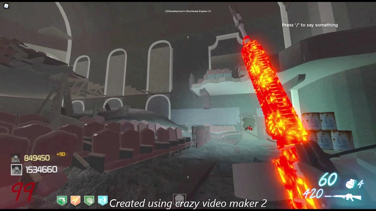 Roblox Zombies Recoil Kino Map Leaderboard Run How we did it - YouTube