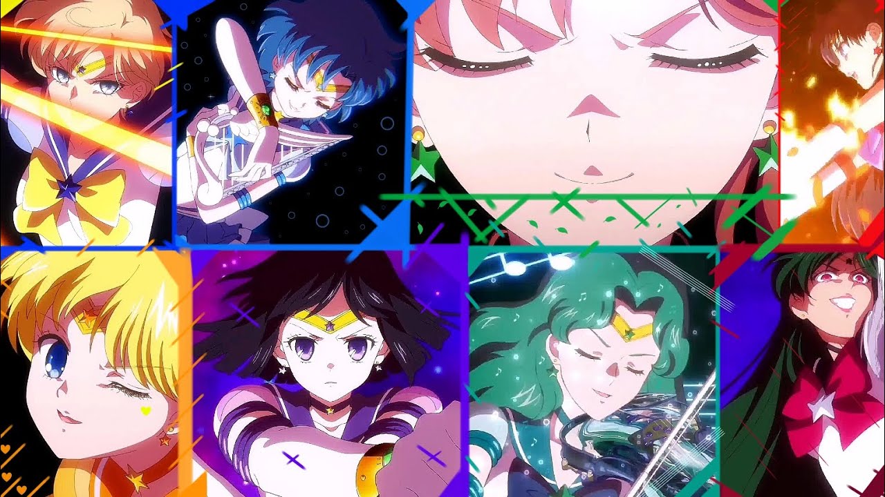 Sailor Moon Cosmos | Shadow Group Attack - YouTube