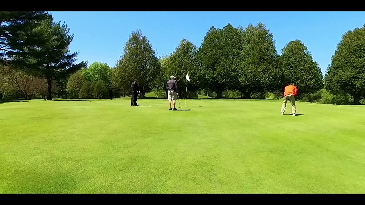 Golf Richard et Réjean filmé avec une caméra insta 360 x 3 - YouTube
