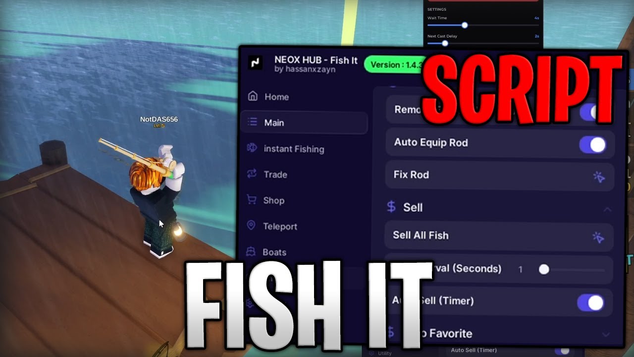 [💎NEW] Fish It Best Script Auto Farm, Auto Fish & MORE Roblox 2025 ...