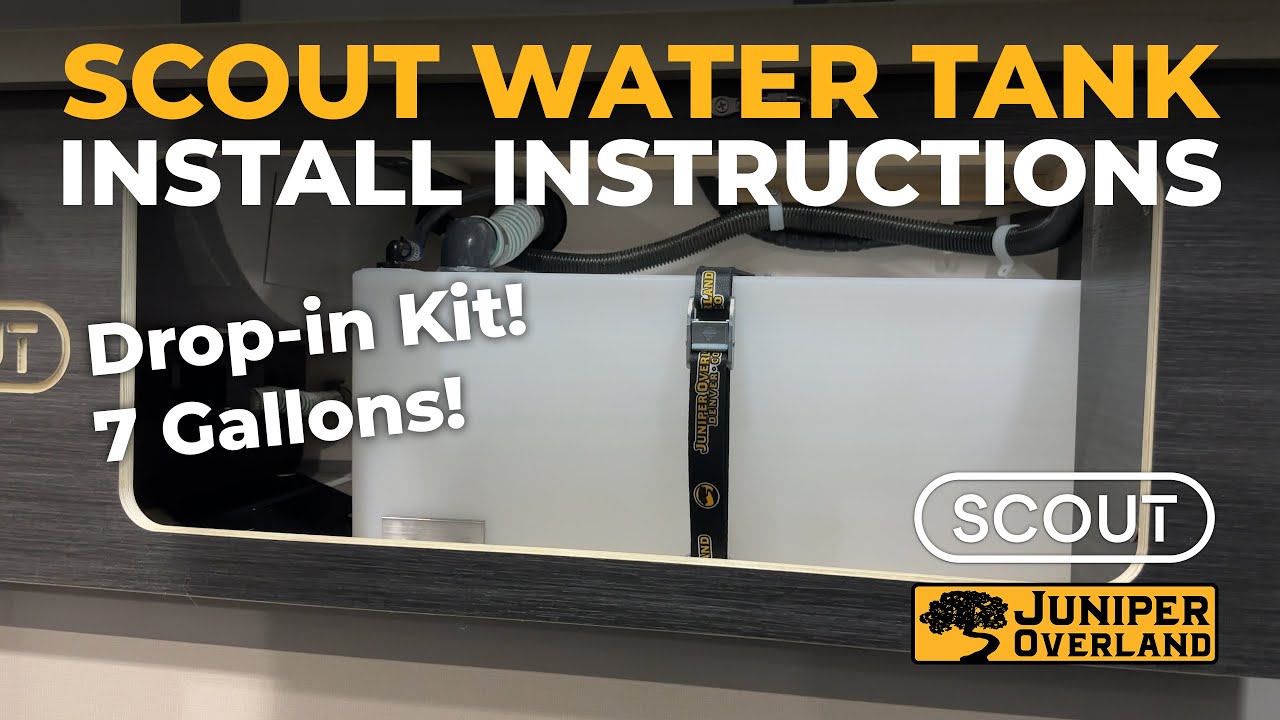 How to Install the Juniper Overland 7 Gal Water Tank Kit for Scout ...