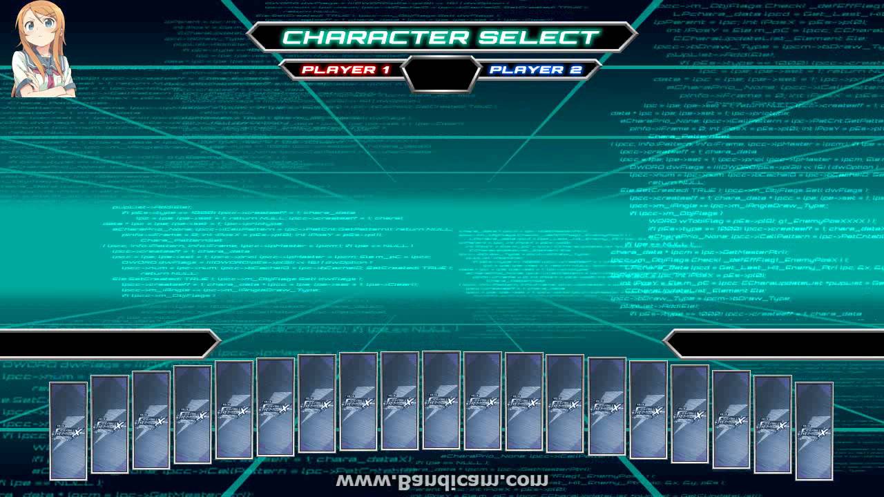 Mugen DBFC Ig wip Select Screen - YouTube