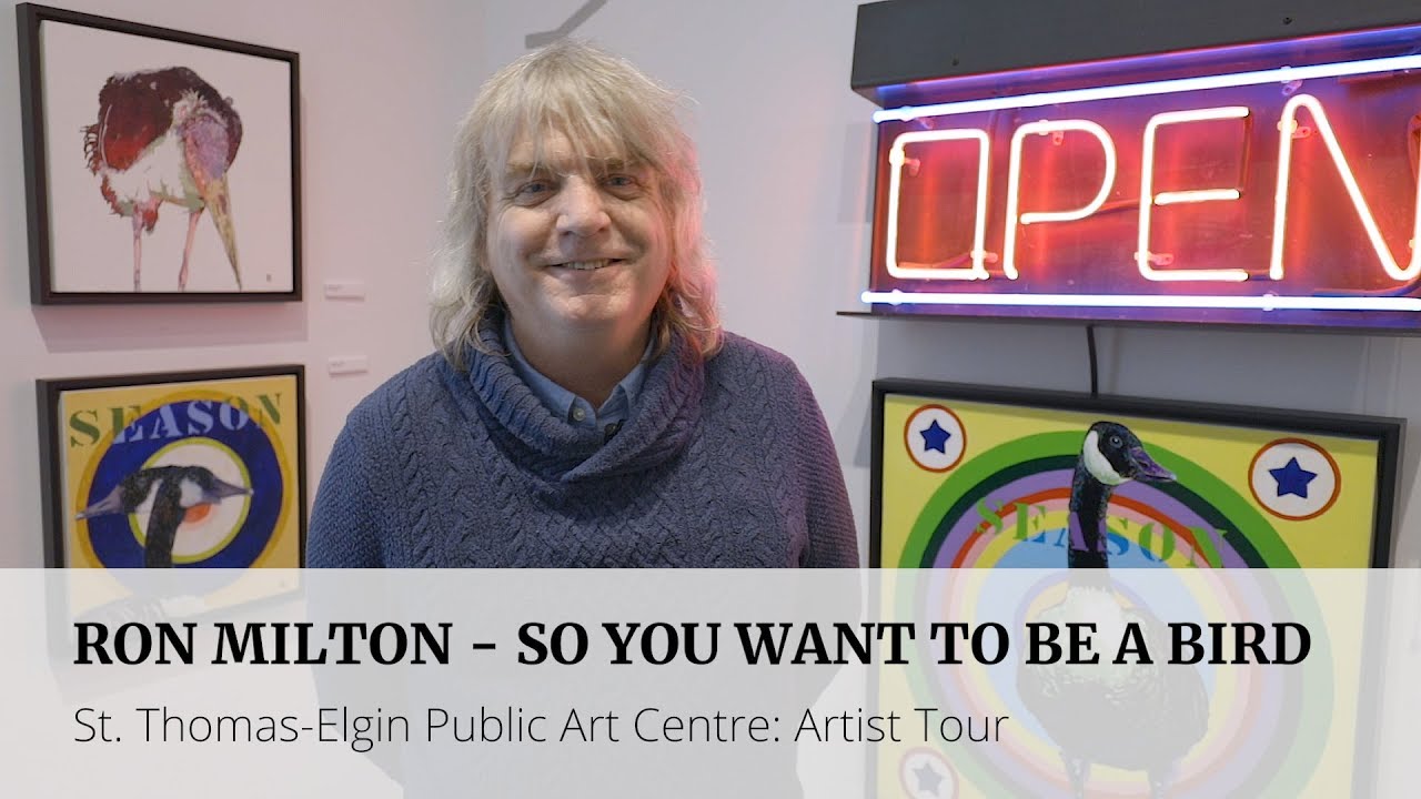 STEPAC Artist Tour - Ron Milton, "So You Want To Be A Bird" - YouTube