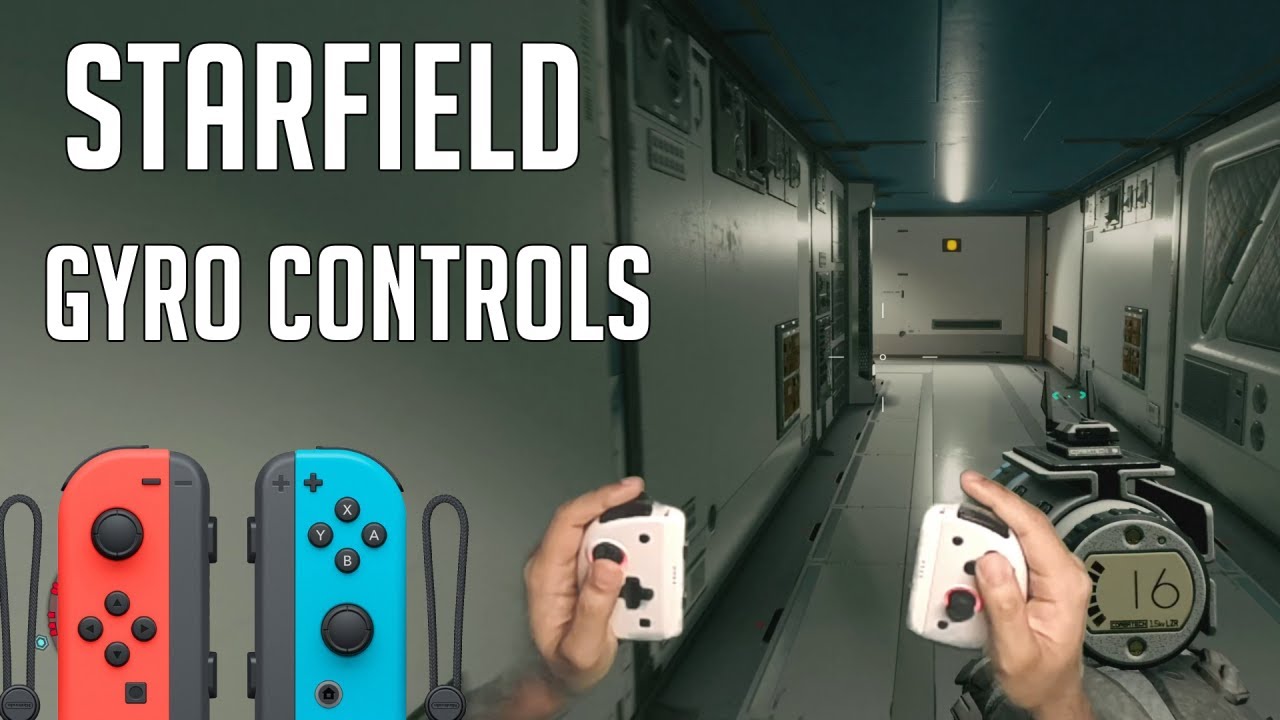 Starfield - Gyro Controls gameplay with Joy-Con on PC [Ultrawide] - YouTube