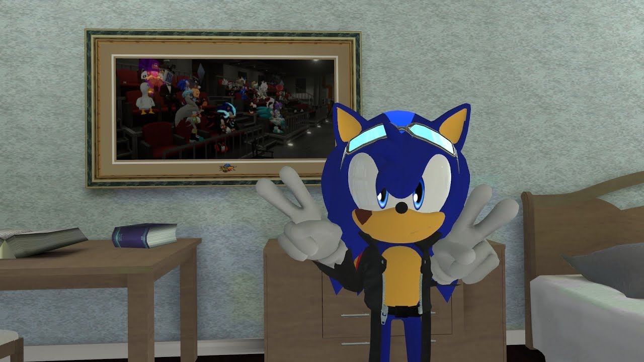 Exploring sonic vrchat rp hub reborn world - YouTube