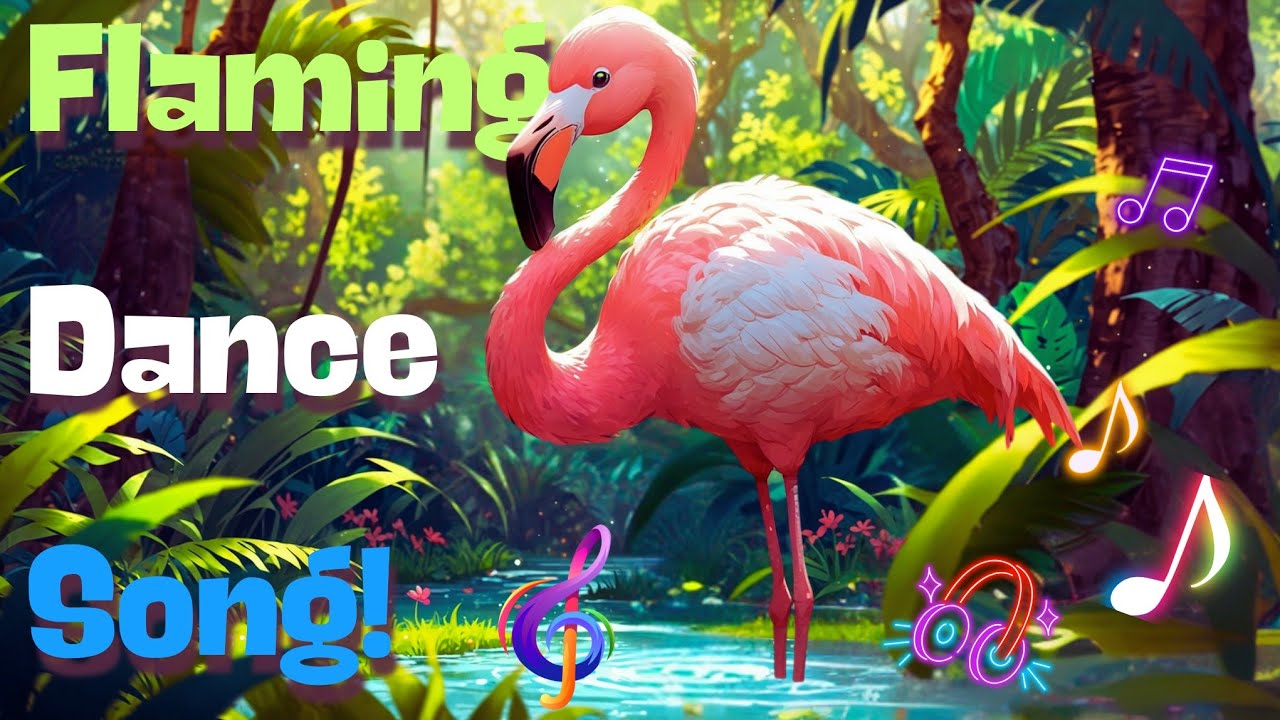 Flamingo Dance Song | Fun Animal Songs for Kids & Toddlers 🦩🎶 - YouTube