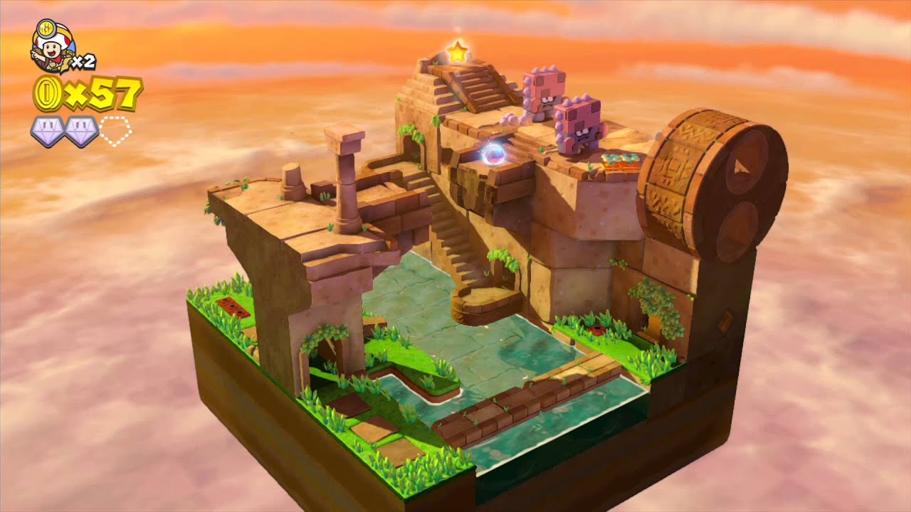 [Wii U] Captain Kinopio (Captain Toad) - Gameplay #1 - YouTube