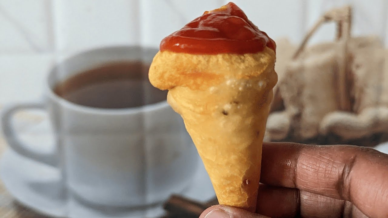 ice Cream cone samosa recipe/ Aloo cone samosa recipe - YouTube