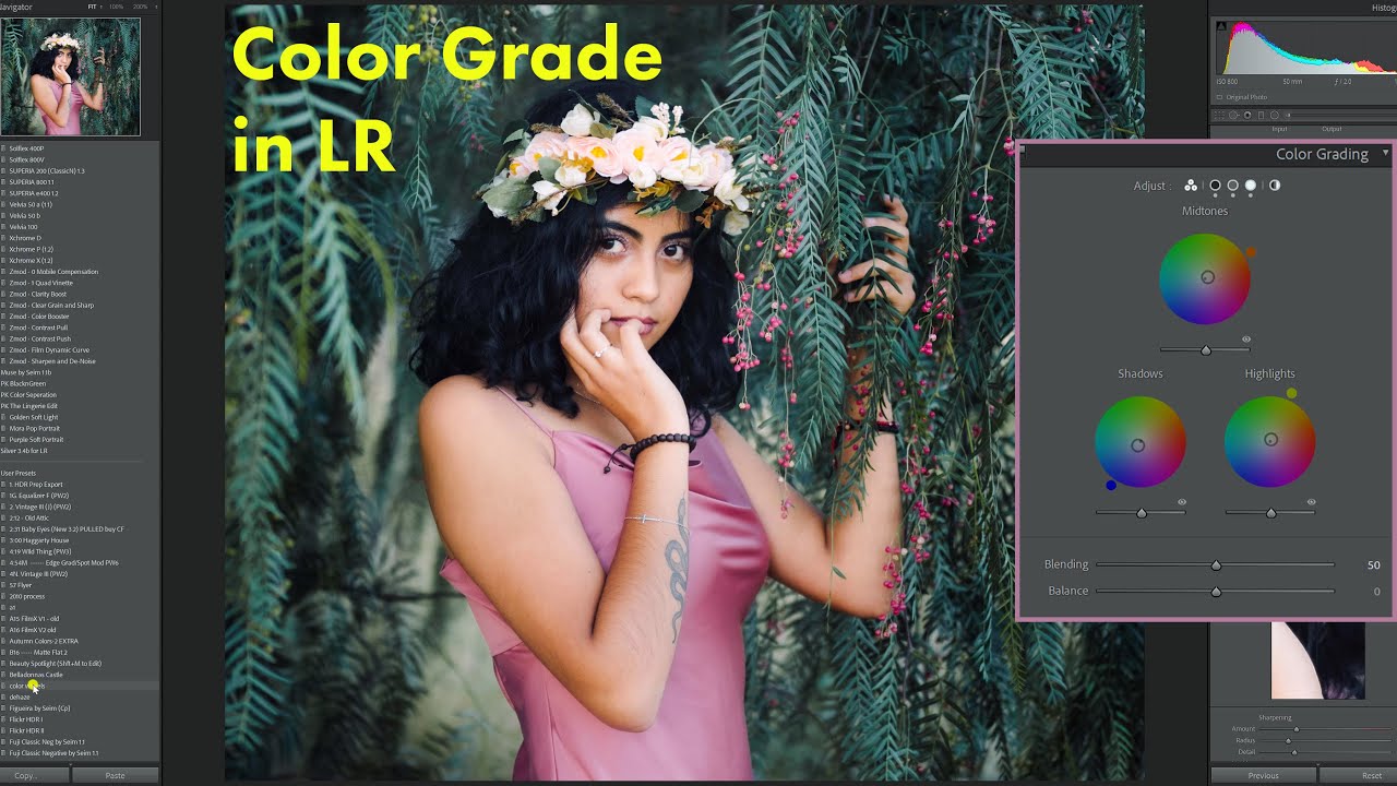 Color with the new Lightroom Color Panel - YouTube